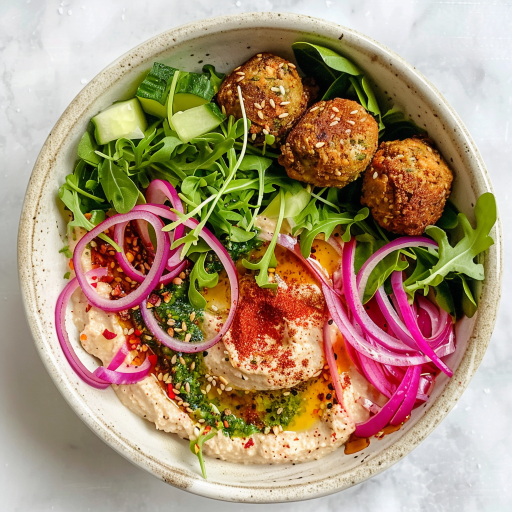 20 Healthy Hummus Bowl Ideas - Slimming Violet - Recipes & Cooking Advice