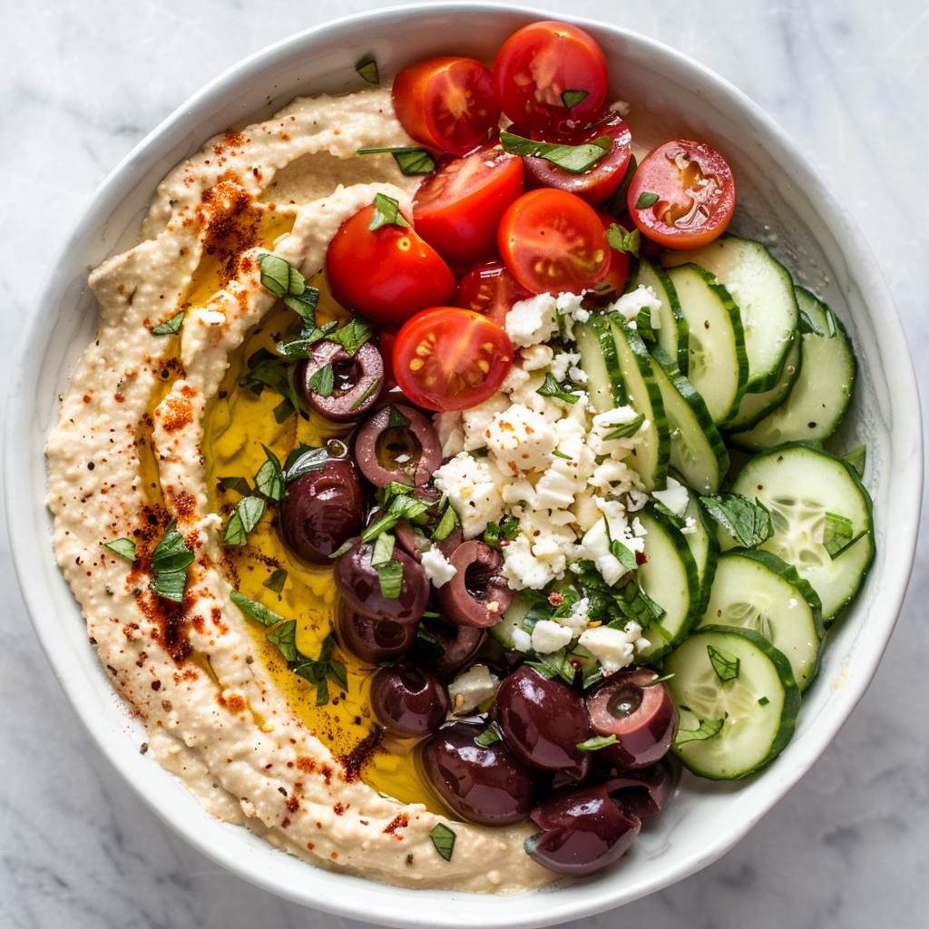 20 Healthy Hummus Bowl Ideas - Slimming Violet - Recipes & Cooking Advice