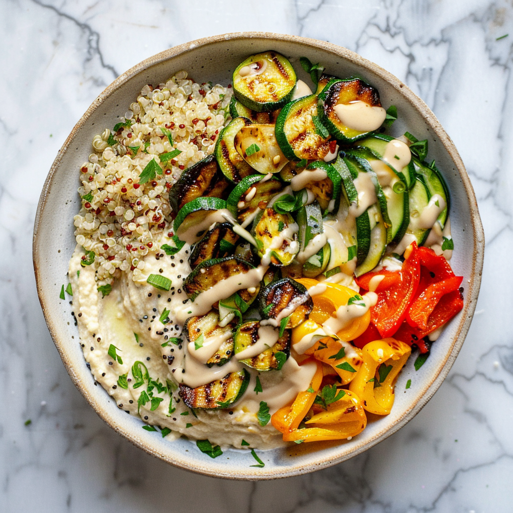 20 Healthy Hummus Bowl Ideas - Slimming Violet - Recipes & Cooking Advice