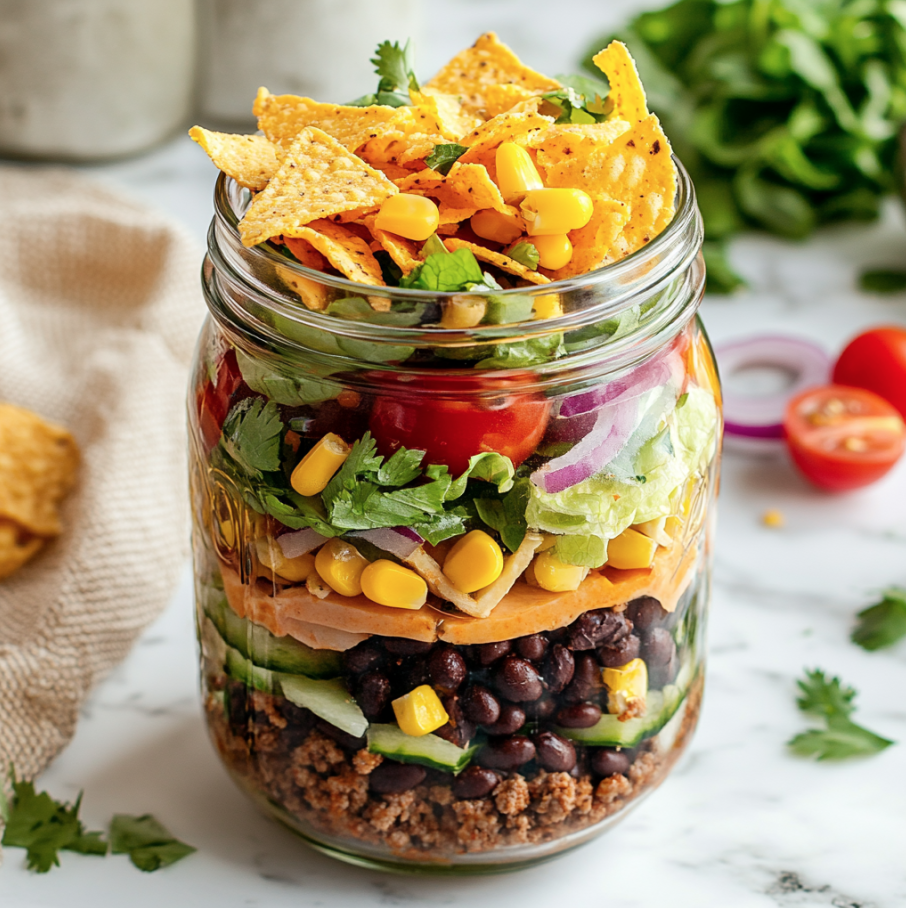 11 Mason Jar Salad Ideas (Meal Prep Favorites!) - Slimming Violet ...