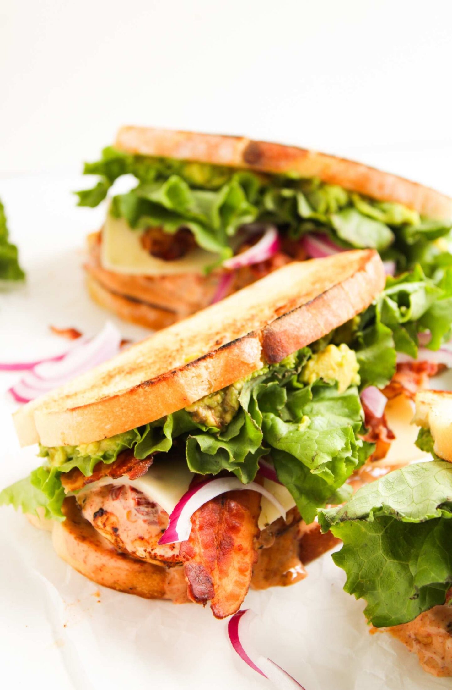 Chipotle Chicken Club Sandwiches - Slimming Violet - Recipes & Cooking ...
