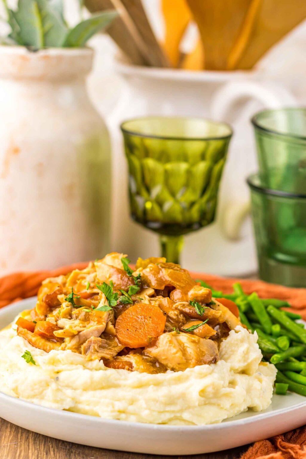 Crockpot Chicken Pot Roast - Slimming Violet - Recipes & Cooking Advice