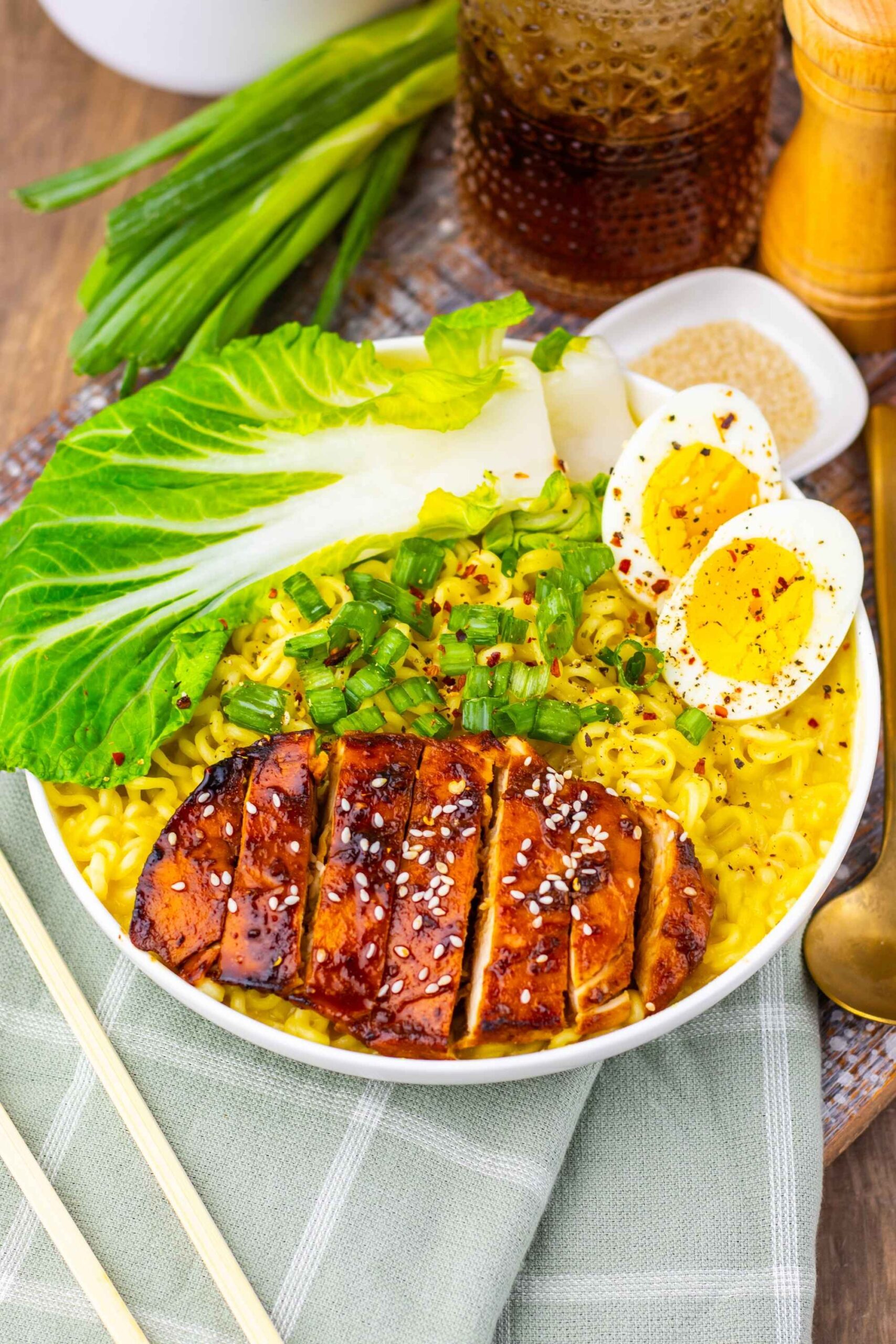 Easy Chicken Ramen - Slimming Violet - Recipes & Cooking Advice