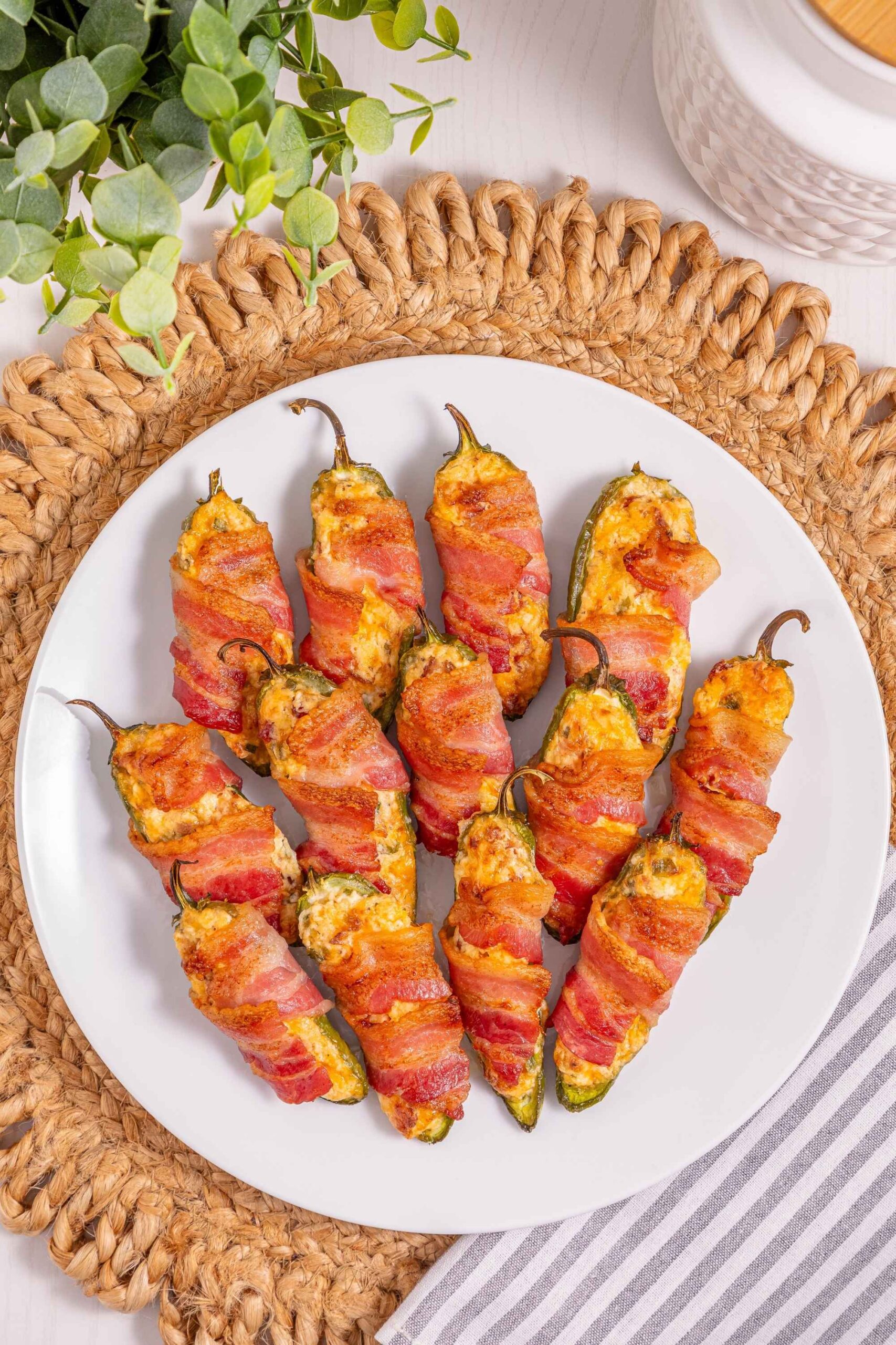 Bacon Wrapped Jalapeño Poppers - Slimming Violet - Recipes & Cooking Advice